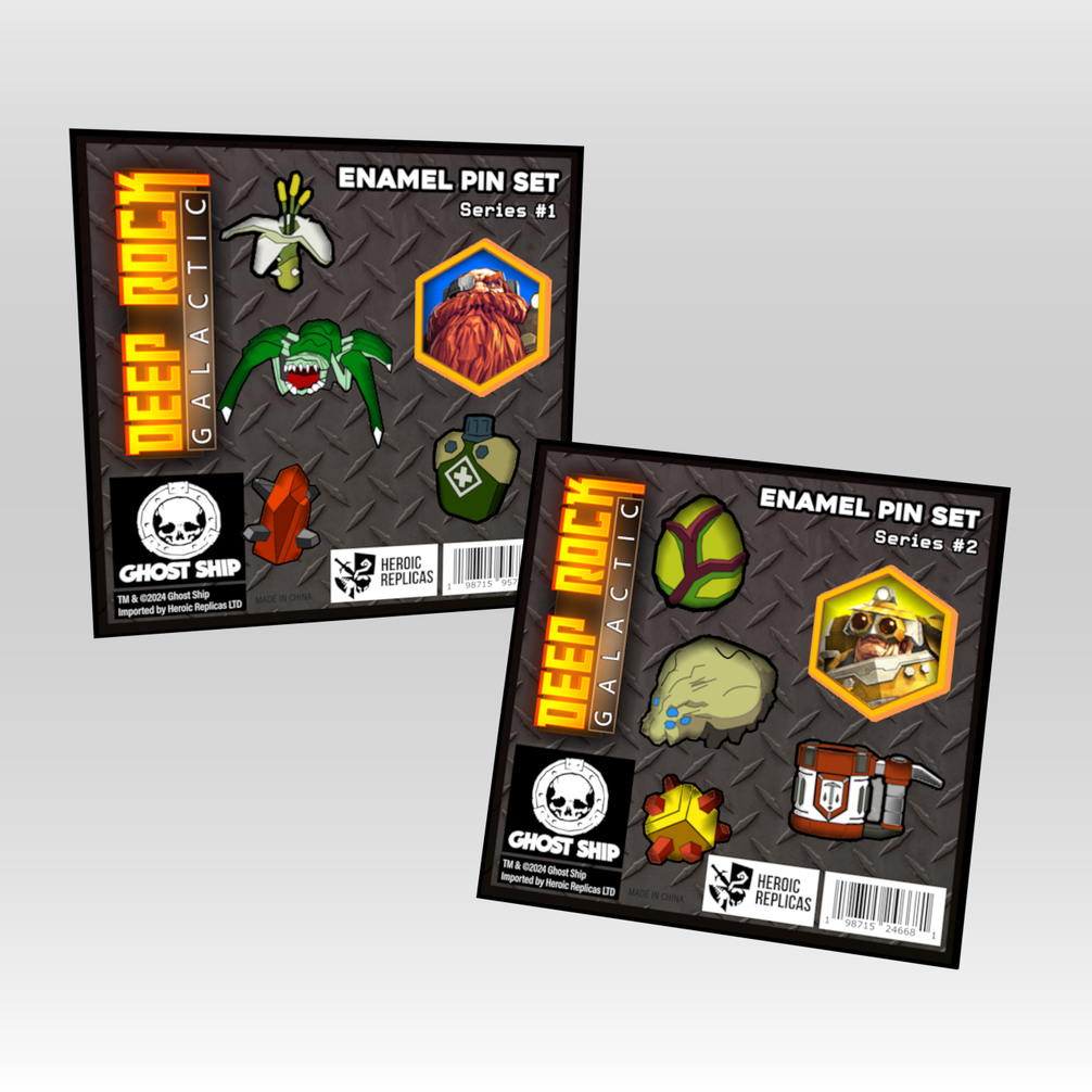 DRG Enamel Pin Set – Lizard Doggo