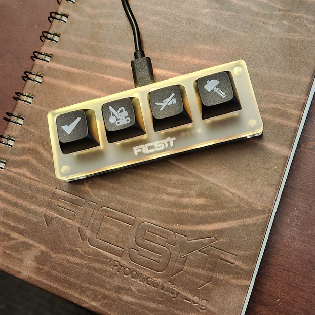 FICSIT Mini Programmable Keyboard – Lizard Doggo