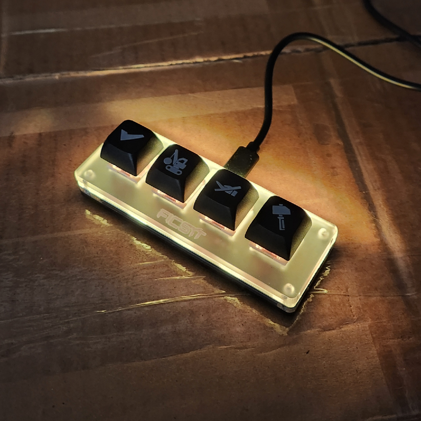 FICSIT Mini Programmable Keyboard – Lizard Doggo