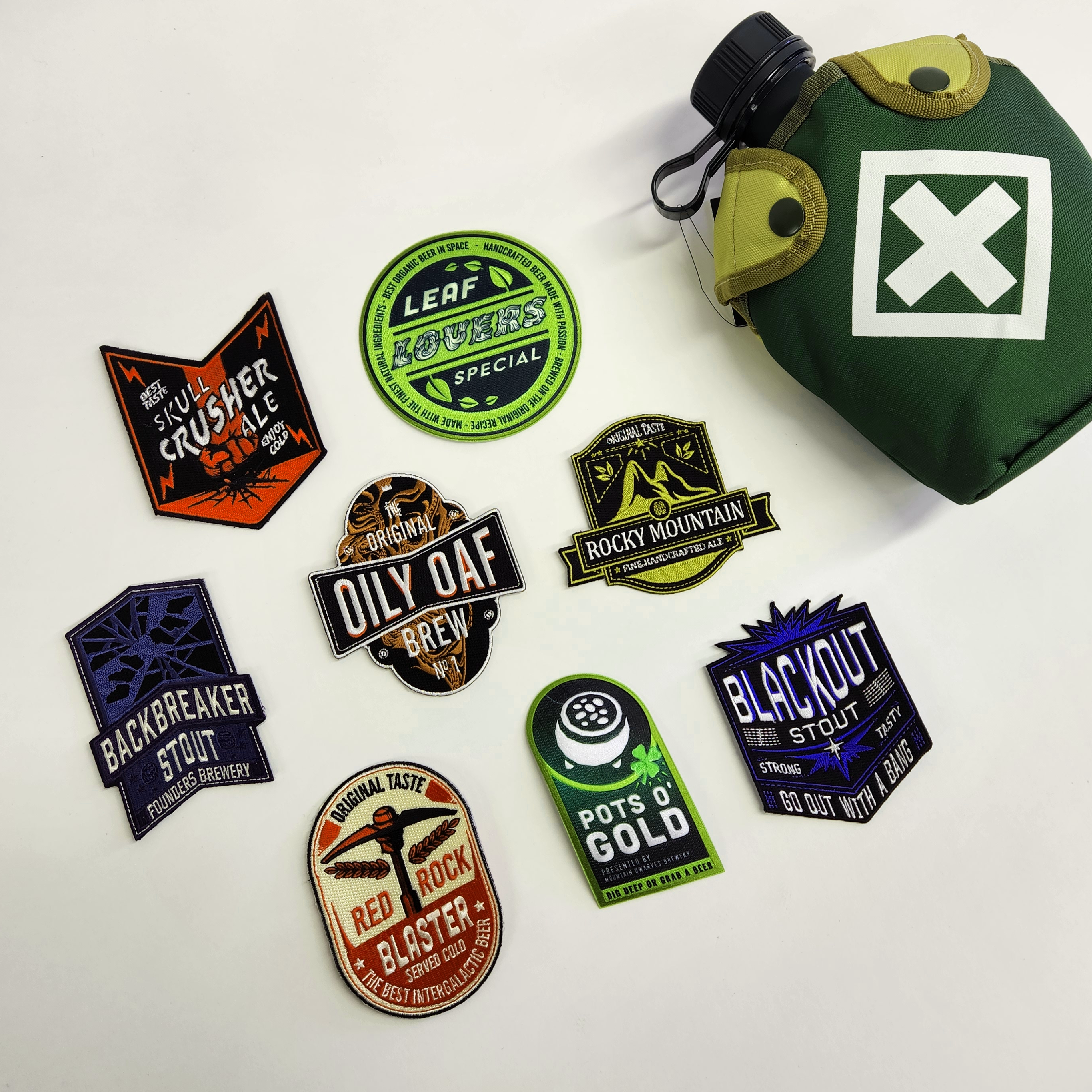 DRG Embroidered Patch Sets – Lizard Doggo