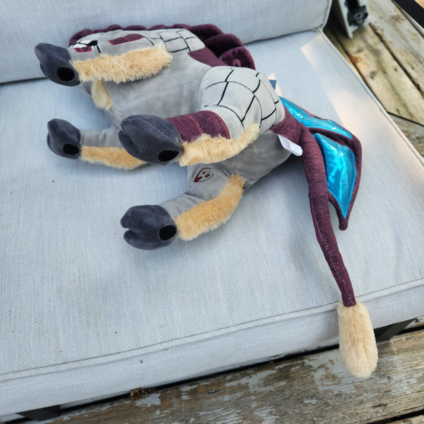 Fluffy-tailed Hog 26" Plush – Lizard Doggo