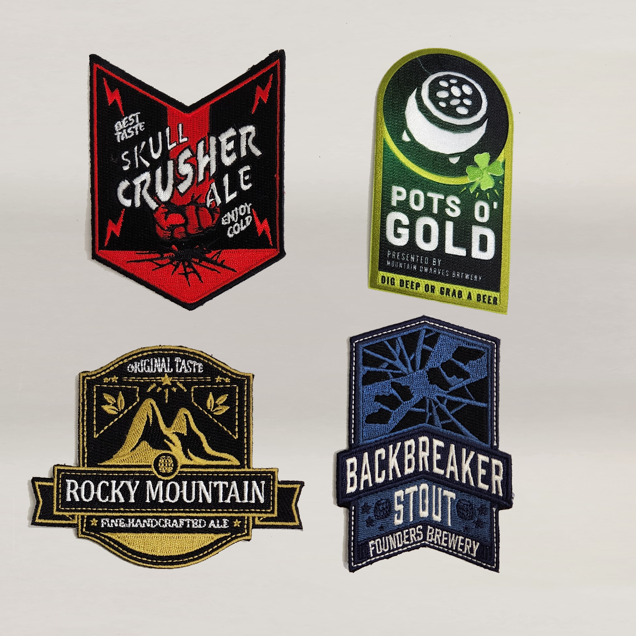 DRG Embroidered Patch Sets – Lizard Doggo