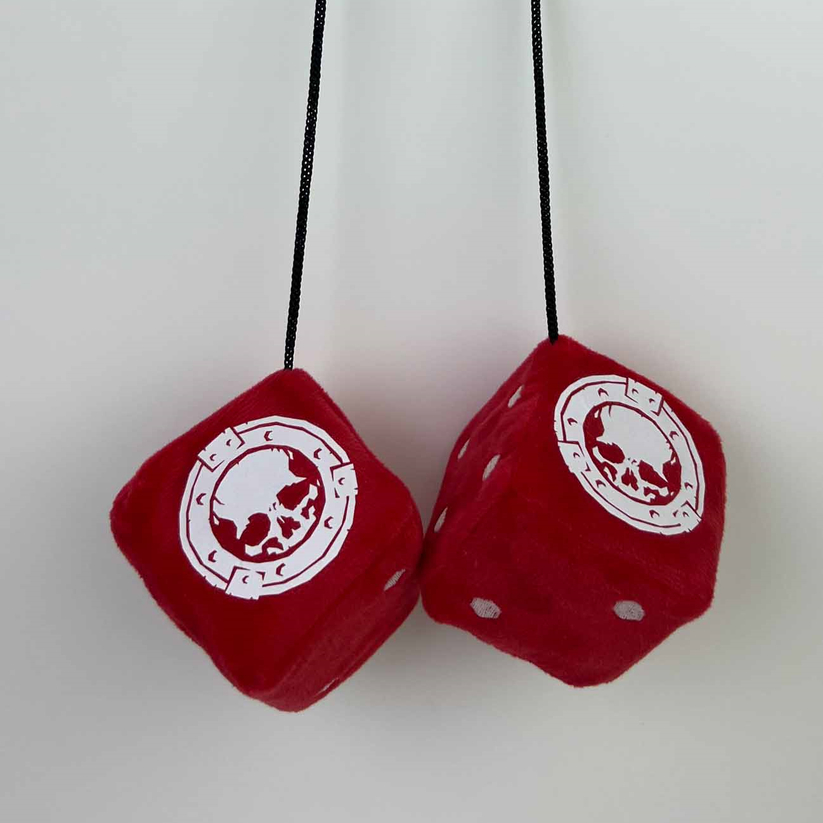 DRG Fuzzy Hanging Dice Set – Lizard Doggo