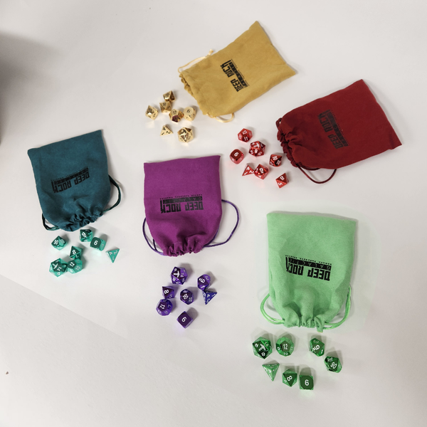 Deep Rock Galactic 7-pc Dice Set – Lizard Doggo