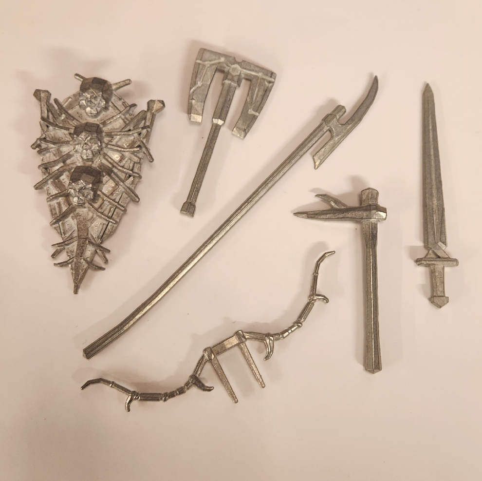 Valheim Miniature Armory 6-pc Set – Lizard Doggo