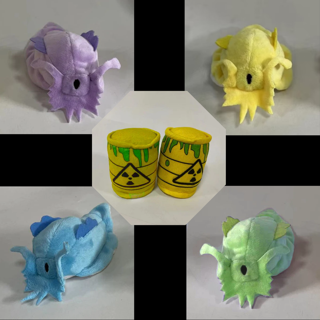 Mini 4" Magnetic Plushes – Lizard Doggo